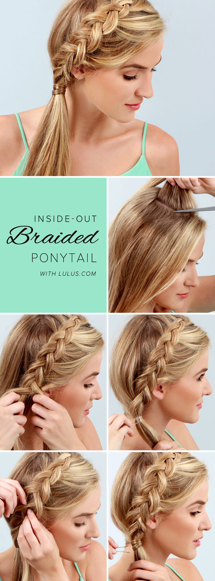 10 Fabulous Step-by-Step Ponytail Tutorials 10 Fabulous Step-by-Step Ponytail Tutorials